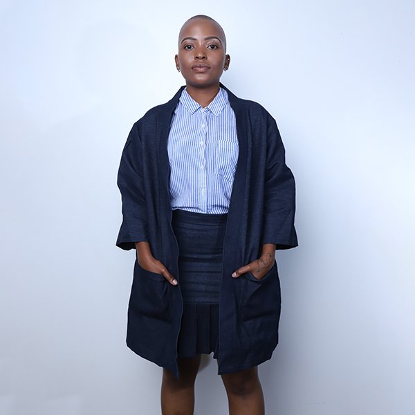 MissA Designs Dark Blue Denim Skirt - African Brands House